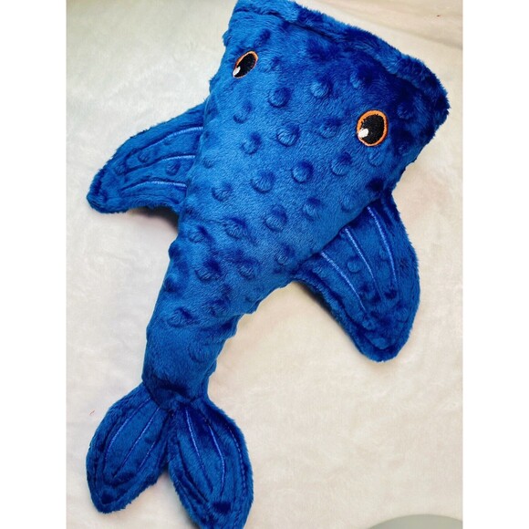 Handmade | Toys | Sea Creature Blue Bloop Hand Made Plush Toy Fish ...